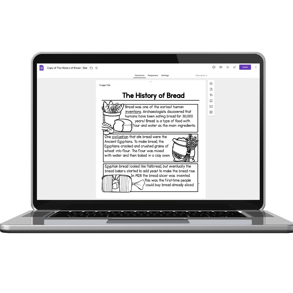 Digital 2nd Grade Reading Passage - Vocabulary and Context Clues - The ...