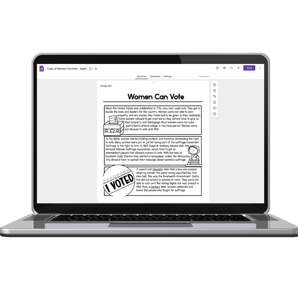Digital 2nd Grade Reading Passage - Vocabulary and Context Clues ...