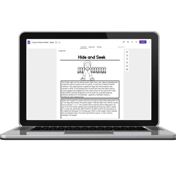 Digital 2nd Grade Reading Passages - Illustrations and Inferences ...