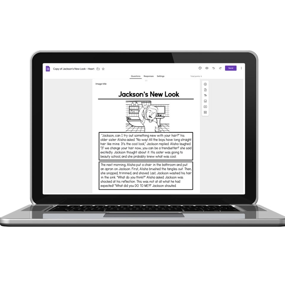 Digital 2nd Grade Reading Passages - Illustrations and Inferences ...