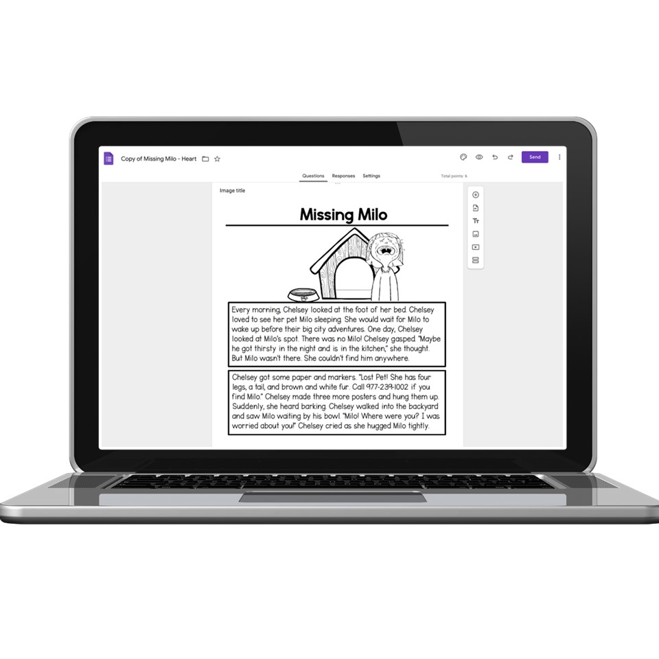 Digital 2nd Grade Reading Passages - Illustrations and Inferences ...