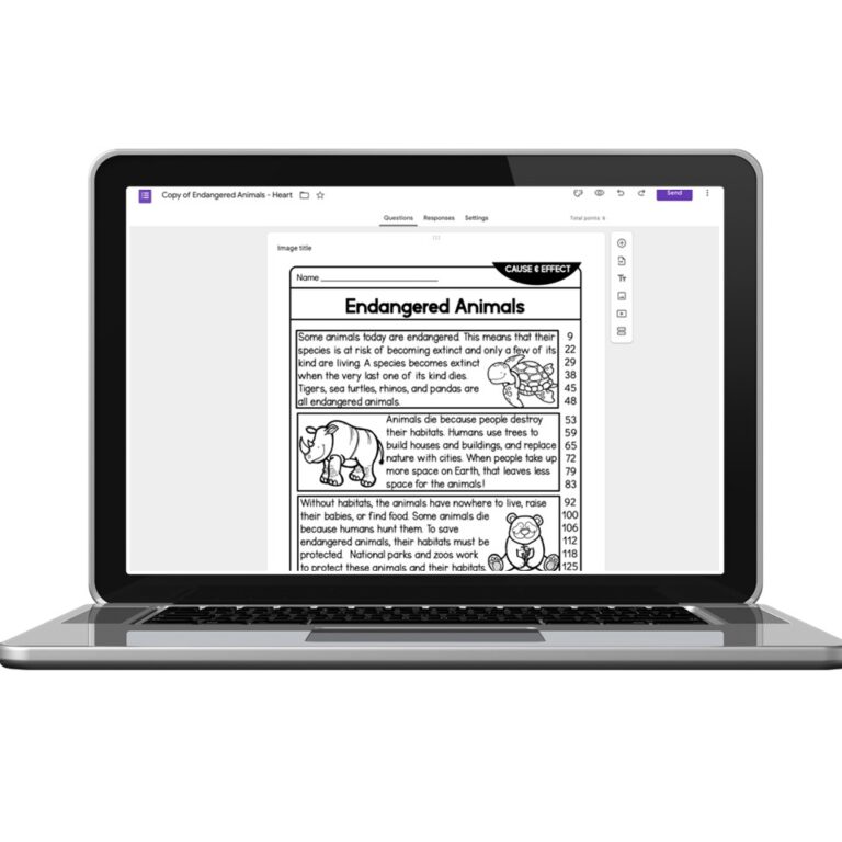 Digital 2nd Grade Reading Passages - Nonfiction Cause and Effect ...