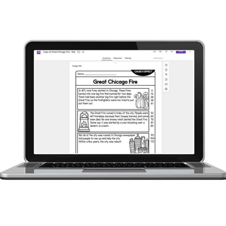 Digital 2nd Grade Reading Passages - Nonfiction Cause and Effect ...