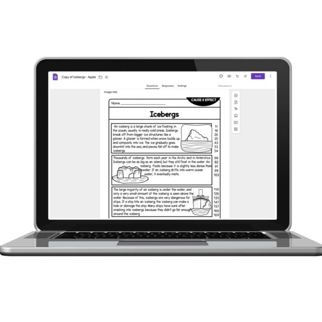 Digital 2nd Grade Reading Passages - Nonfiction Cause and Effect ...
