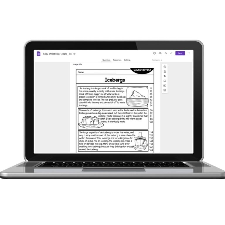 Digital 2nd Grade Reading Passages - Nonfiction Cause and Effect ...