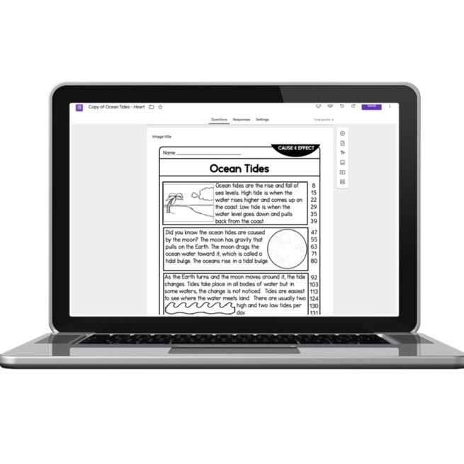Digital 2nd Grade Reading Passages - Nonfiction Cause and Effect ...