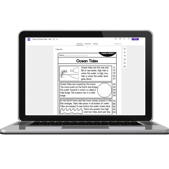 Digital 2nd Grade Reading Passages - Nonfiction Cause and Effect ...