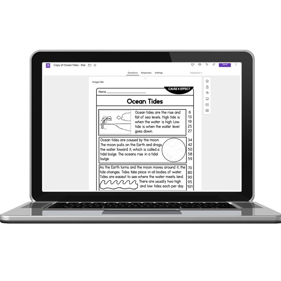 Digital 2nd Grade Reading Passages - Nonfiction Cause and Effect ...