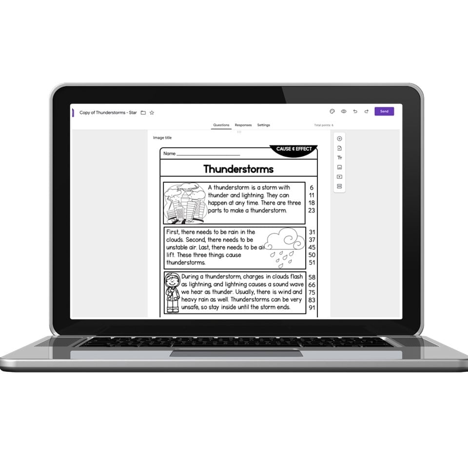 Digital 2nd Grade Reading Passages - Nonfiction Cause and Effect ...