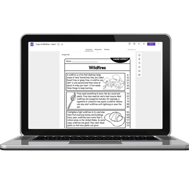 Digital 2nd Grade Reading Passages - Nonfiction Cause and Effect ...