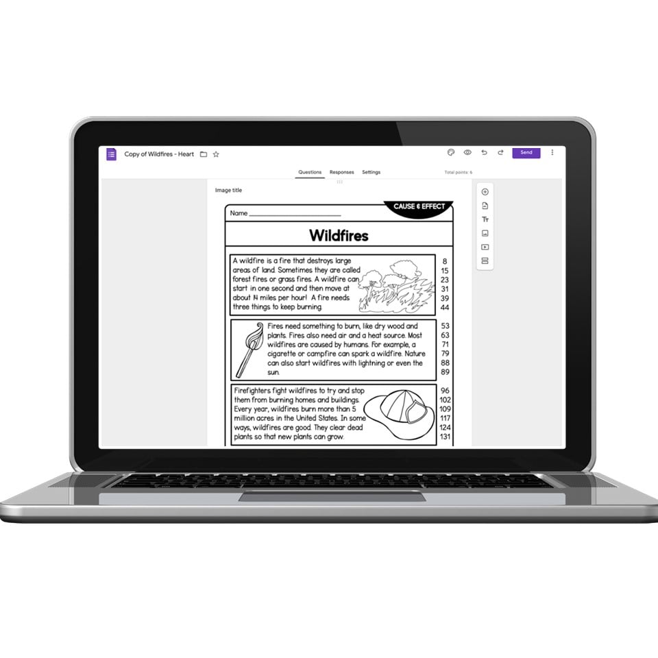 Digital 2nd Grade Reading Passages - Nonfiction Cause and Effect ...