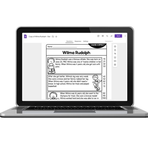 Digital 2nd Grade Reading Passages - Nonfiction Cause and Effect ...