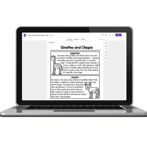Digital 2nd Grade Reading Passages - Nonfiction Compare and Contrast ...