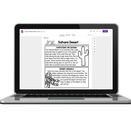 Digital 2nd Grade Reading Passages - Nonfiction Compare and Contrast ...