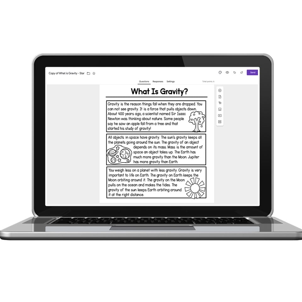 Digital 2nd Grade Reading Passages - Nonfiction Text Evidence - What is ...