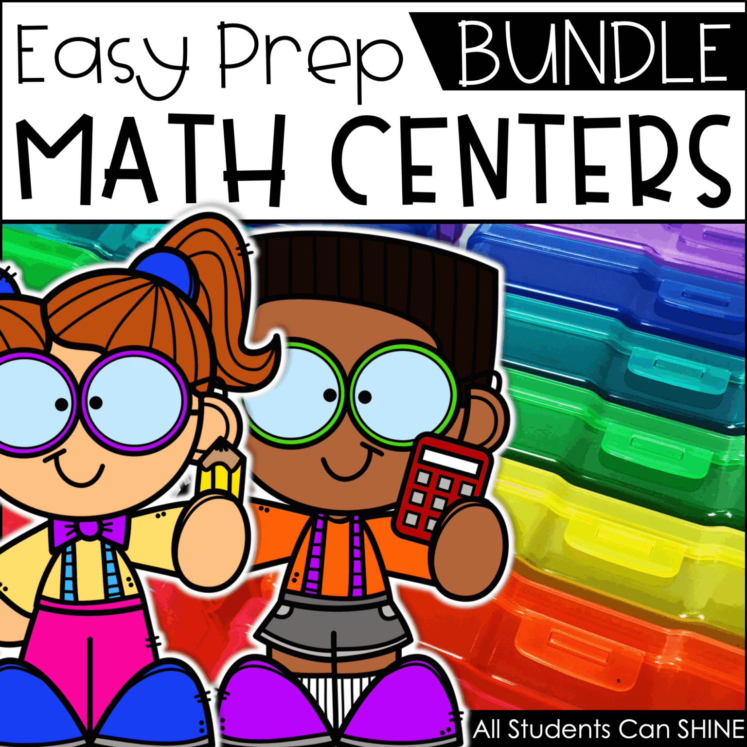 Math Centers Bundle for PreK, Kindergarten & First Grade - Lucky Little ...