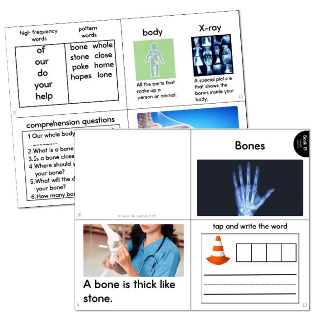 Lucky Little Readers - Nonfiction - Book Nineteen - Long O Silent E ...