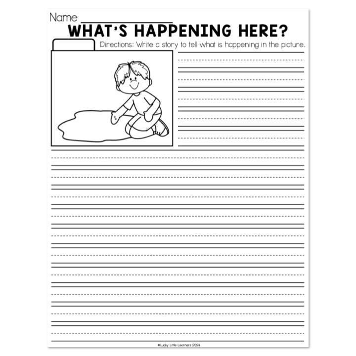 Monthly Writing Centers - April - What's Happening Here - Planting ...