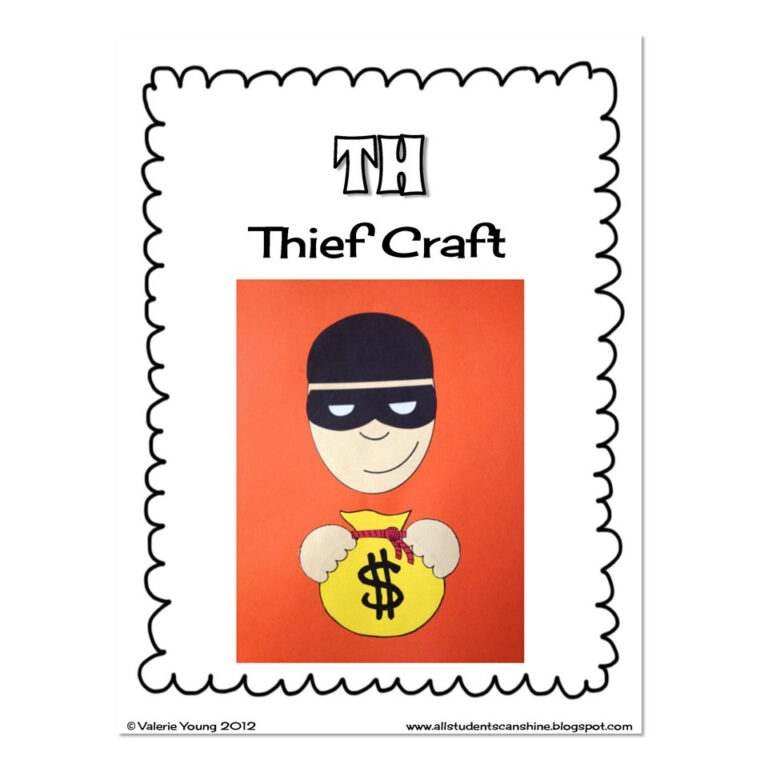 Digraphs Pack - Thief Craft - Lucky Little Learners