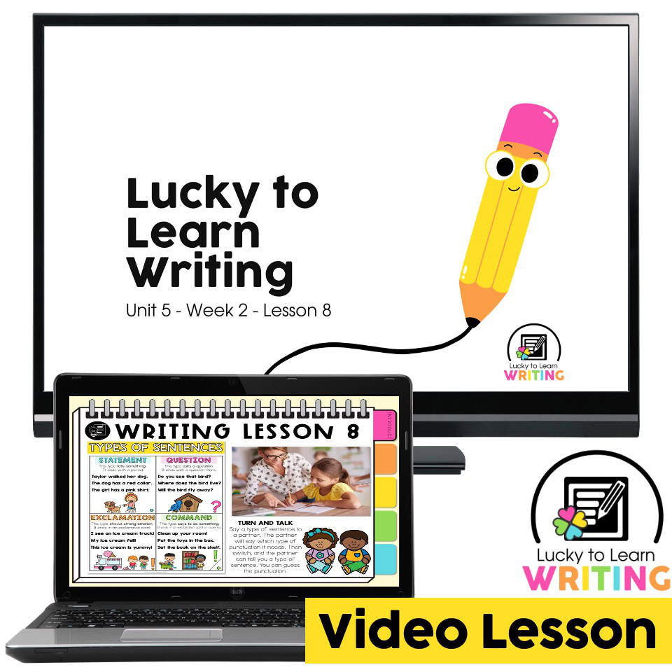 Lucky to Learn Writing - Unit 5 Other Types of Writing - Writing 5.8 ...