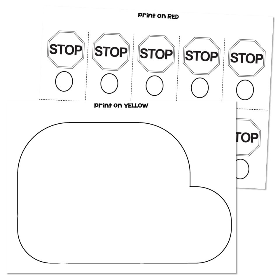 School Bus Safety - Bus Craft - Large - Lucky Little Learners