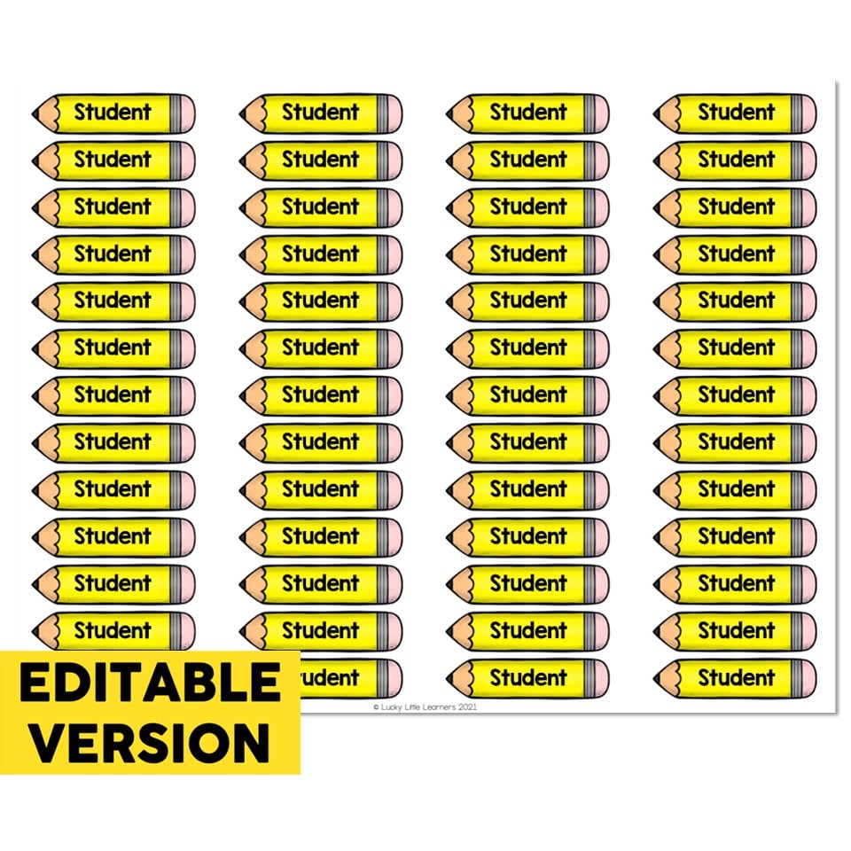 Editable Writing Bulletin Board - Writing Goals Posters - Student Name ...