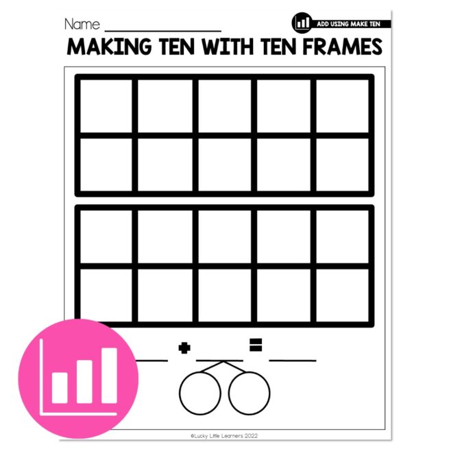 Lucky to Learn Math - Add Using Make Ten - Lesson 2.6 - Differentiation ...