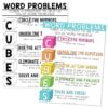 Lucky to Learn Math - Add and Subtract - Unit 2 - Anchor Chart - Word ...