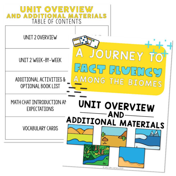 Lucky to Learn Math - Add and Subtract - Unit 2 - Unit Overview and ...