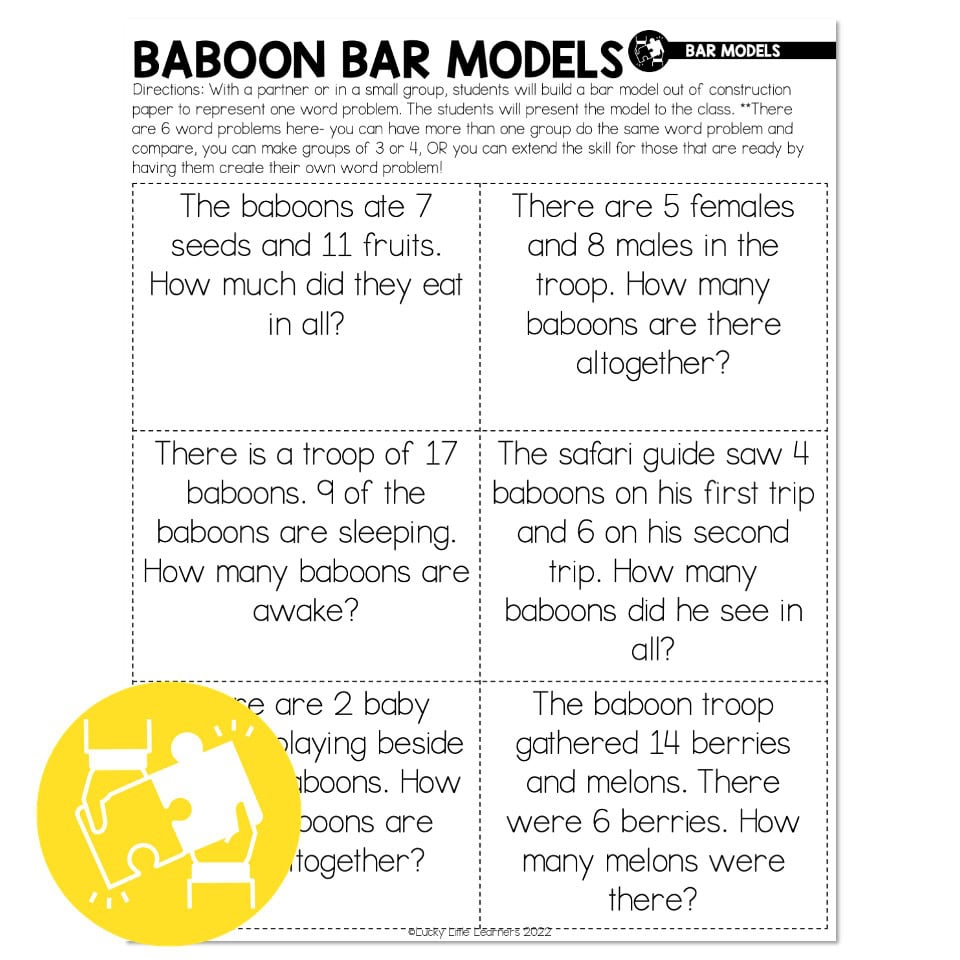 Lucky to Learn Math - Add with Bar Models - Lesson 2.2 - Collaboration ...