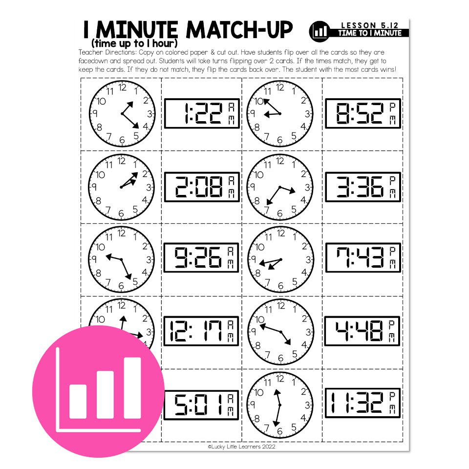 Lucky to Learn Math - Lesson 5.12 - Time to 1 Minute - Differentiation ...