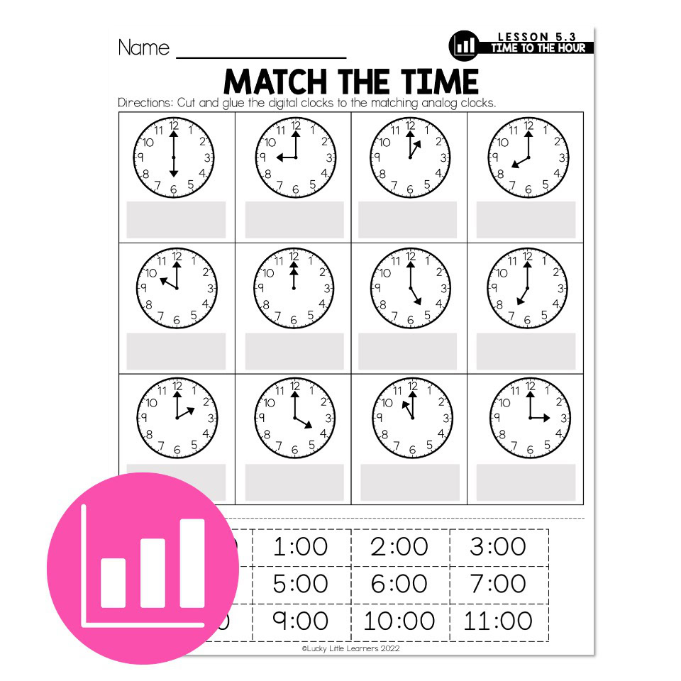 Lucky to Learn Math - Lesson 5.3 - Time to the Hour - Differentiation ...