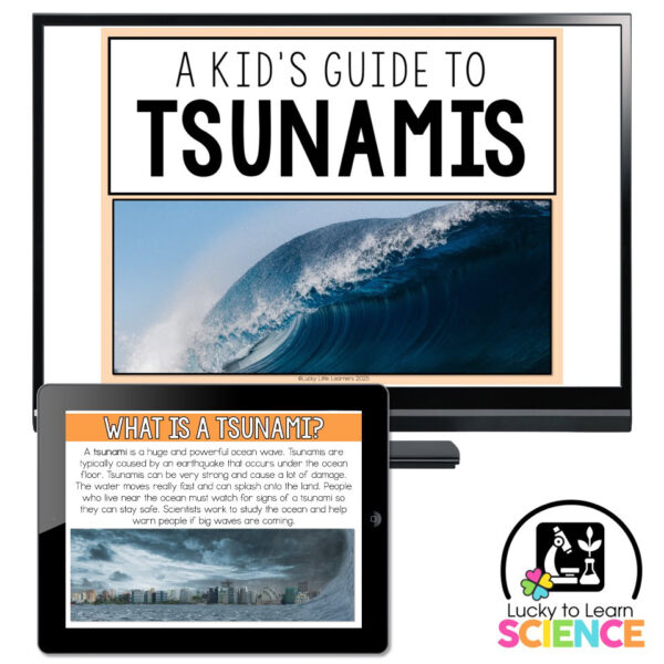 Lucky to Learn Science - Tsunamis - Teaching Slides - Lucky Little Learners