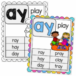 Phonics Posters - Long Vowels, Diphthongs, R-Controlled Posters - ay ...