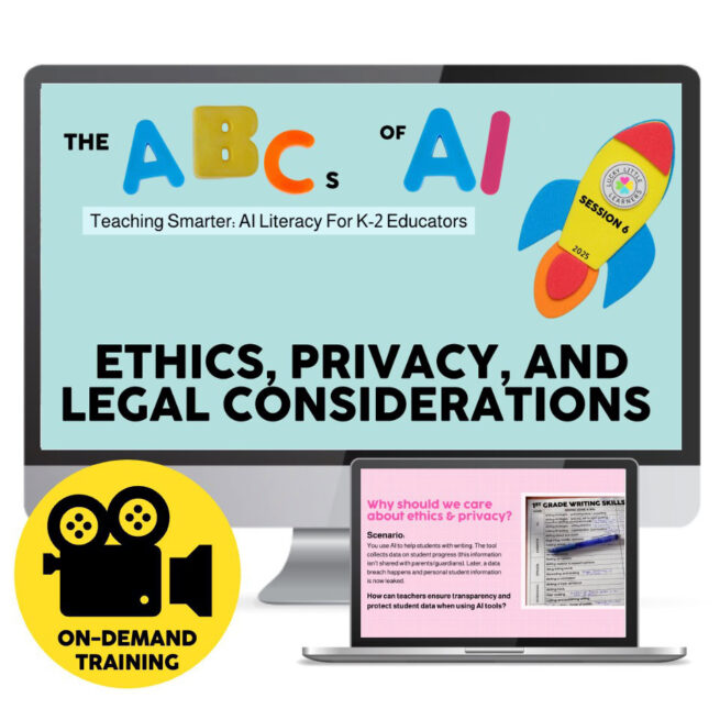 The ABCs of AI – AI Literacy for K-2 Educators – Session 6 – Generative ...