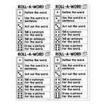 Vocabulary Activities - Roll a Word - Lucky Little Learners