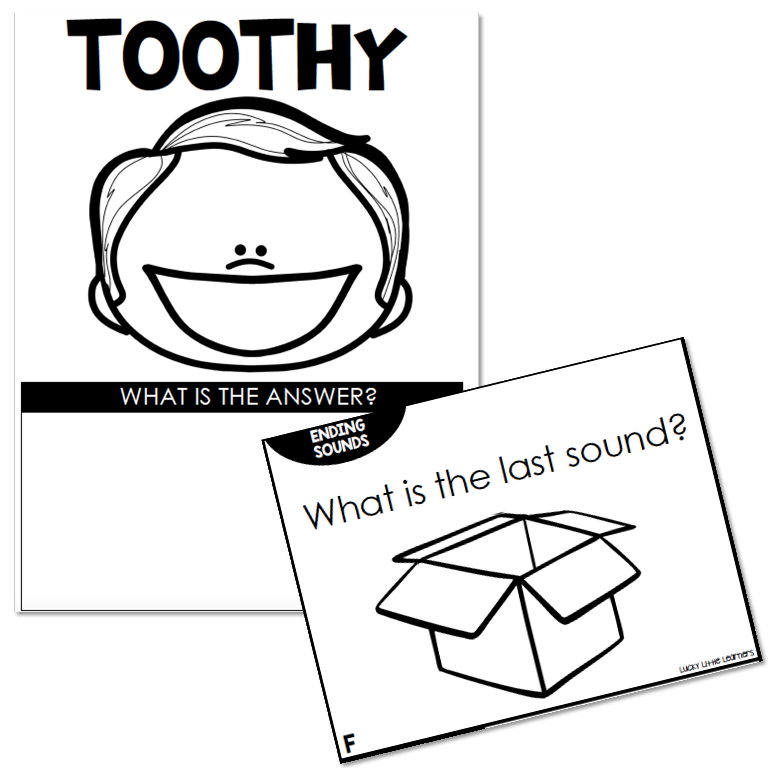 Toothy - Phonological Awareness - 1st & 2nd Grade - Early - Ending ...