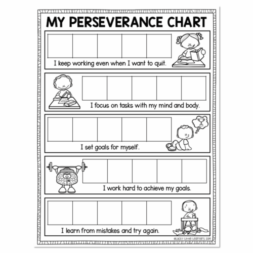 1st and 2nd Grade - Social Emotional Learning - Perseverance Unit ...