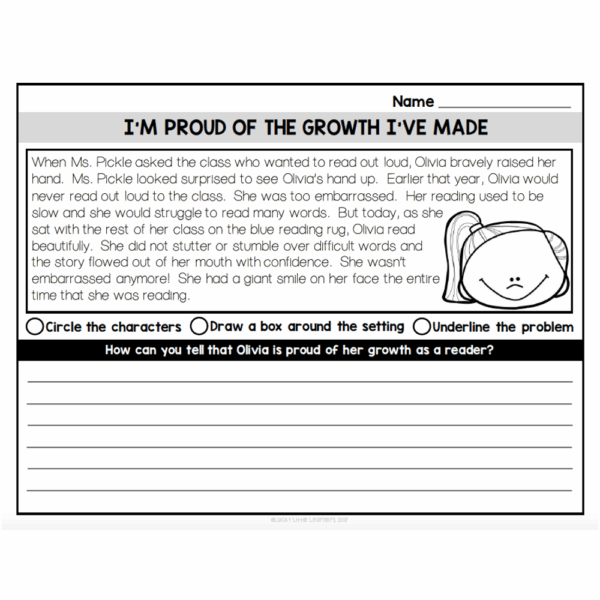 1st and 2nd Grade - Social Emotional Learning - Self-Confidence Unit ...