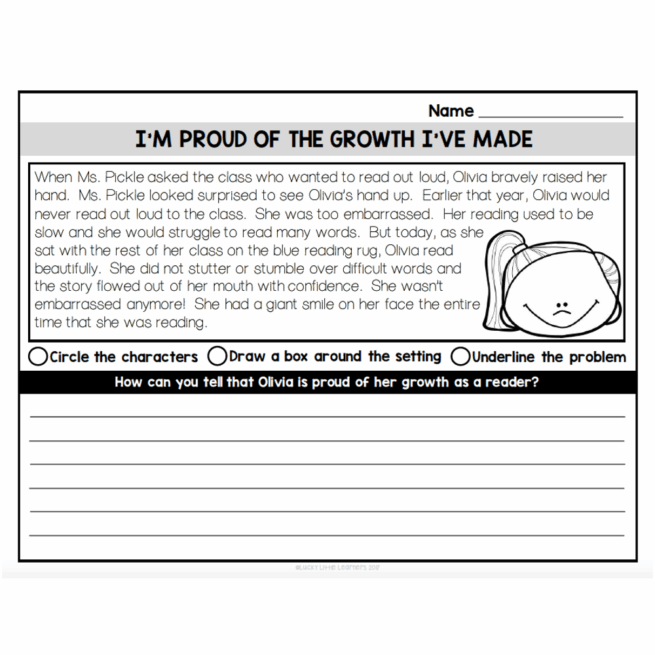 1st and 2nd Grade - Social Emotional Learning - Self-Confidence Unit ...