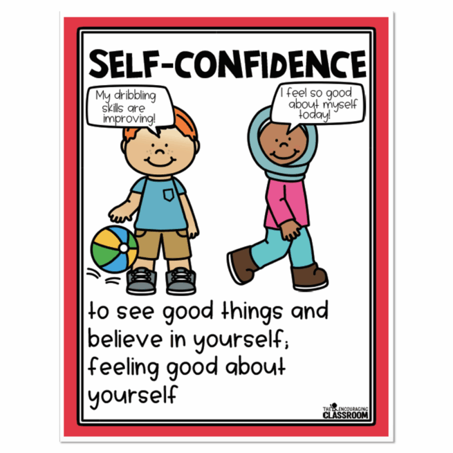 1st and 2nd Grade - Social Emotional Learning - Self-Confidence Unit ...