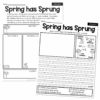 2nd Grade April Writing Pages - Informational - Spring Has Sprung ...