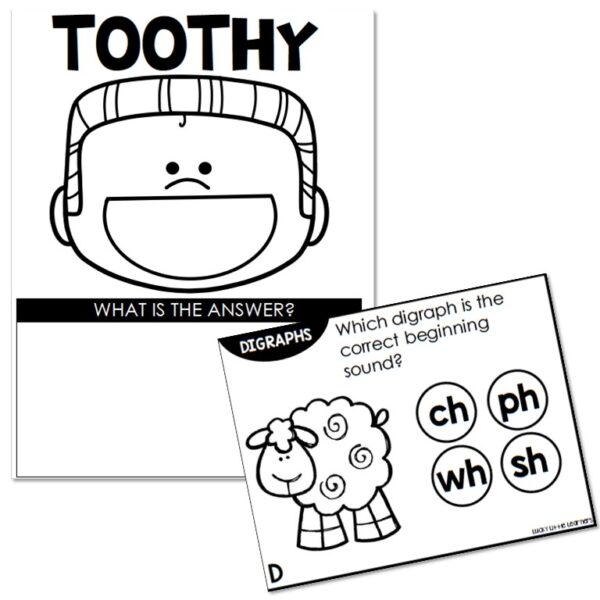 Toothy - Phonics- 1st & 2nd Grade - Beginning Digraphs - 1st Grade ...