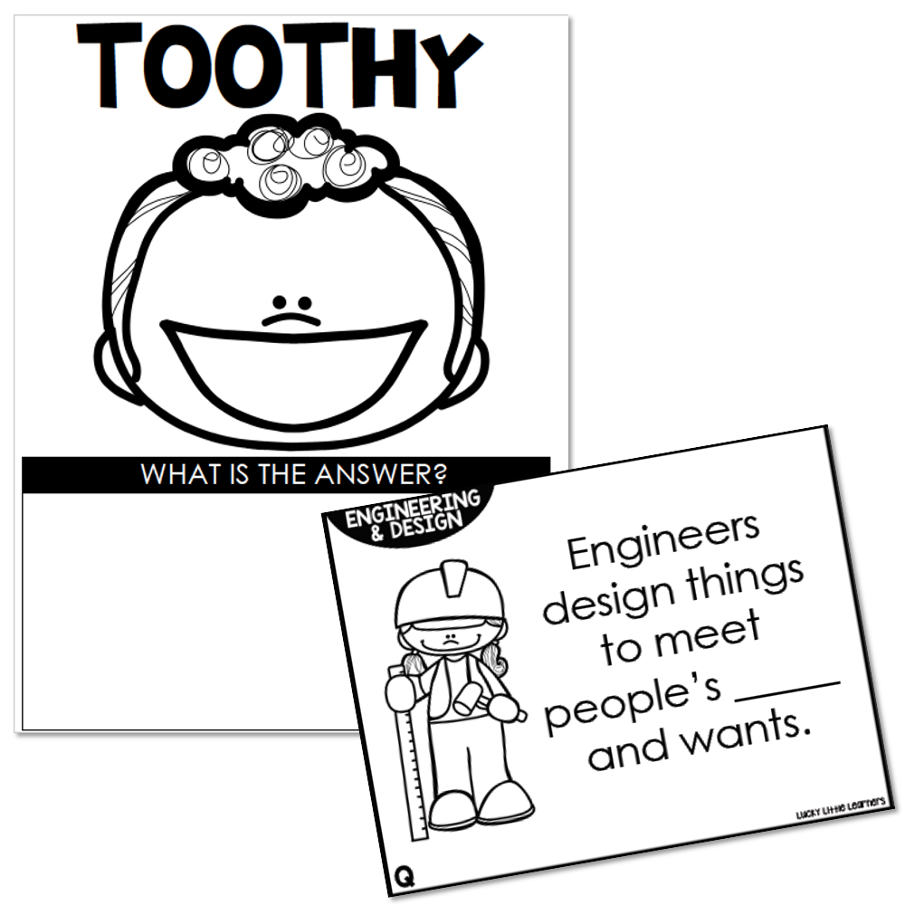 Toothy - Science - 2nd Grade - Engineering and Design - Lucky Little ...