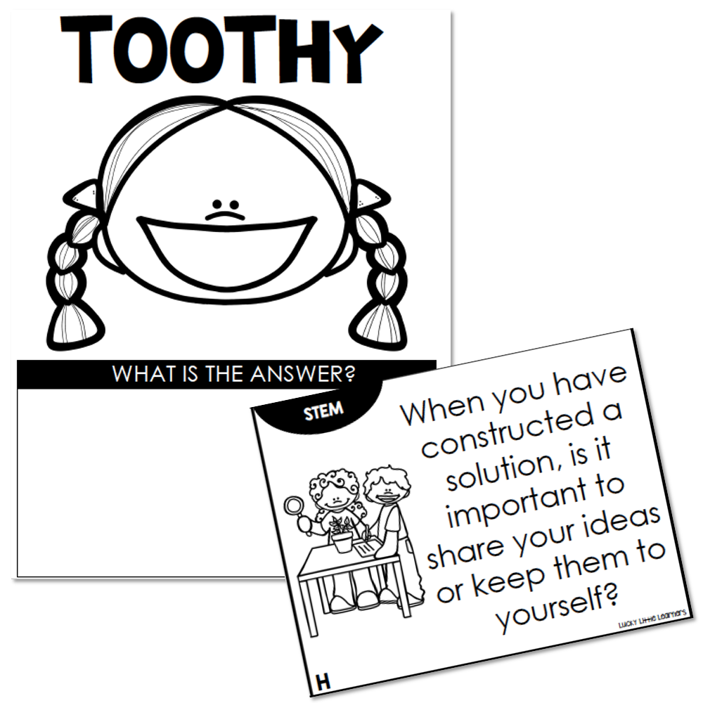 Toothy - Science - 2nd Grade - STEM - Lucky Little Learners