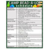 Camp Read a Lot Schedule - Lucky Little Learners