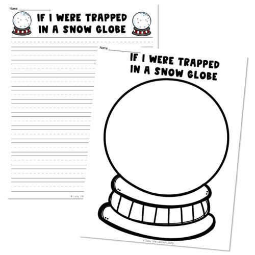 Classroom Transformation - Snow Globe - Stuck in a Snow Globe Writing ...