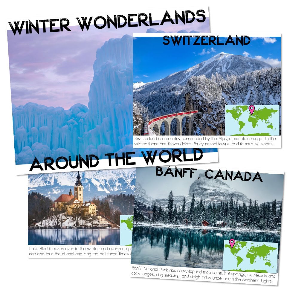 Classroom Transformation - Snow Globe - Winter Wonderlands Around the ...