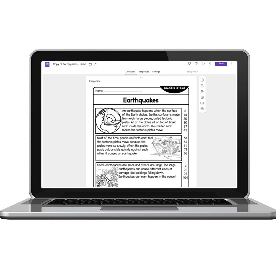 Digital 2nd Grade Reading Passages - Nonfiction Cause and Effect ...