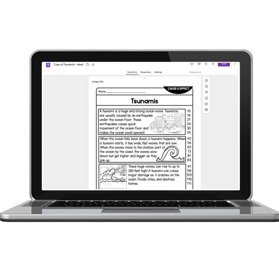 Digital 2nd Grade Reading Passages - Nonfiction Cause and Effect ...